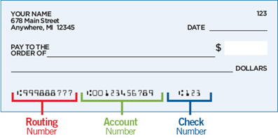 What is my ABA routing number?